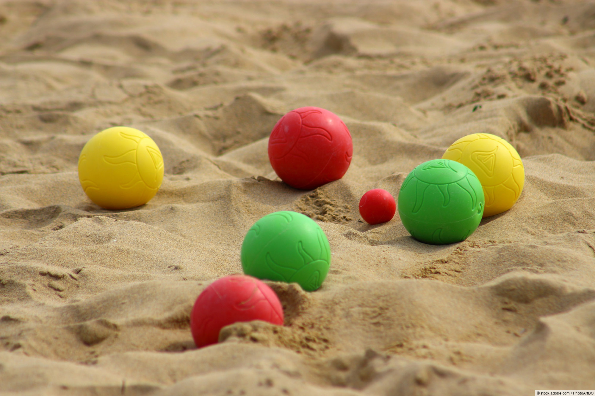 Strandspiele zum Ausprobieren: Beach-Boccia